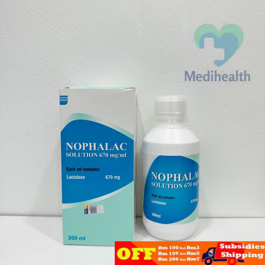 Nophalac Solution 670 mg/ml (200 ml) | Shopee Malaysia