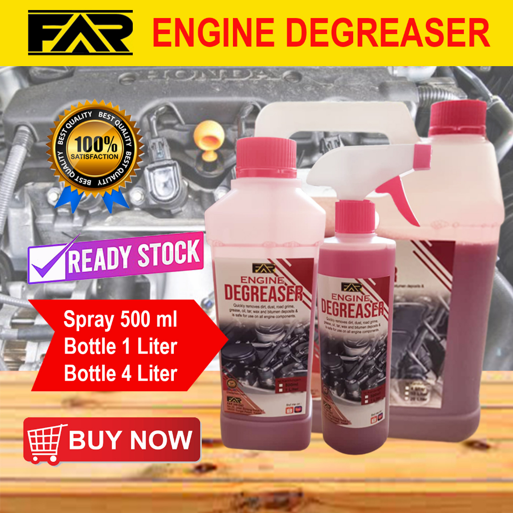 4L FAR Engine Degreaser Best for engine wash, Tyre, Rim, Chain Motor ...