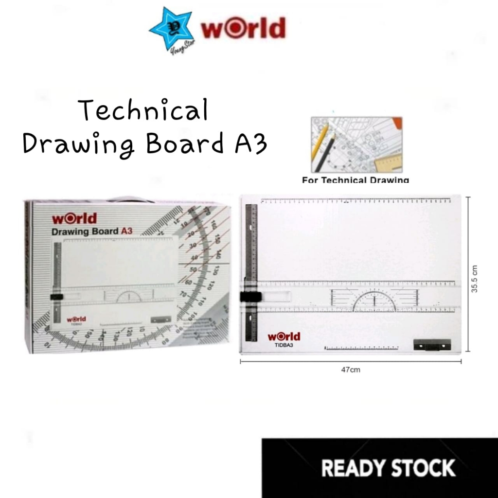 Technical Drawing Board Size A3 For Architectural Engineering Interior