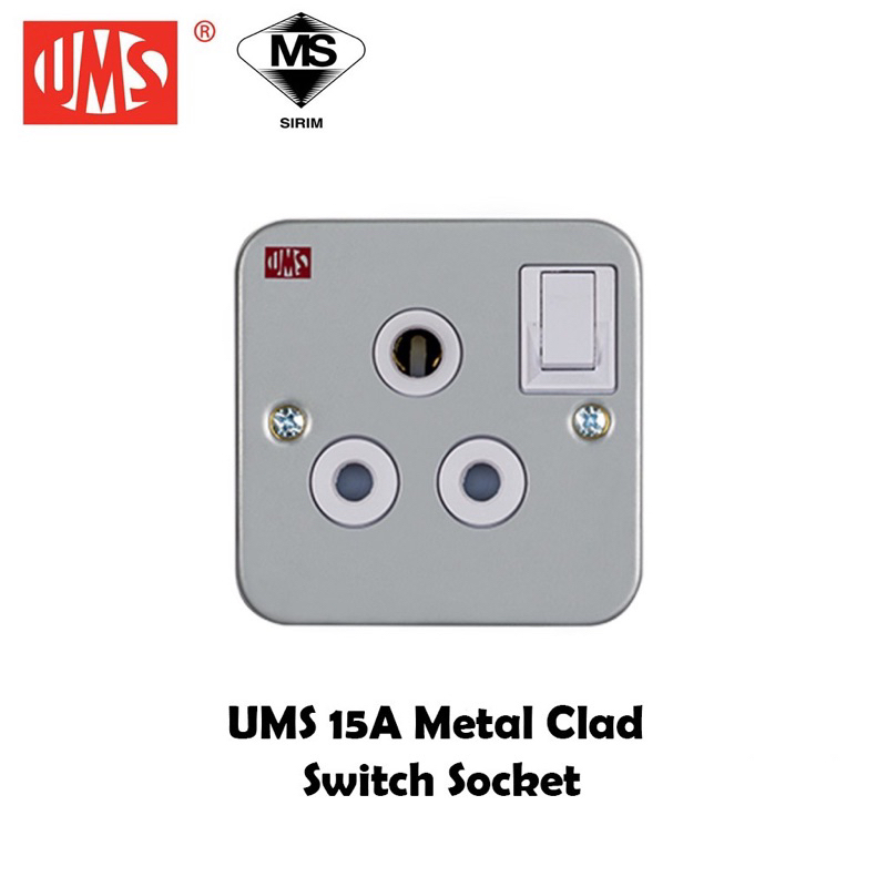 🔥SIRIM🔥UMS Metal Clad Switch with SIRIM Approved Heavy Duty Industry ...