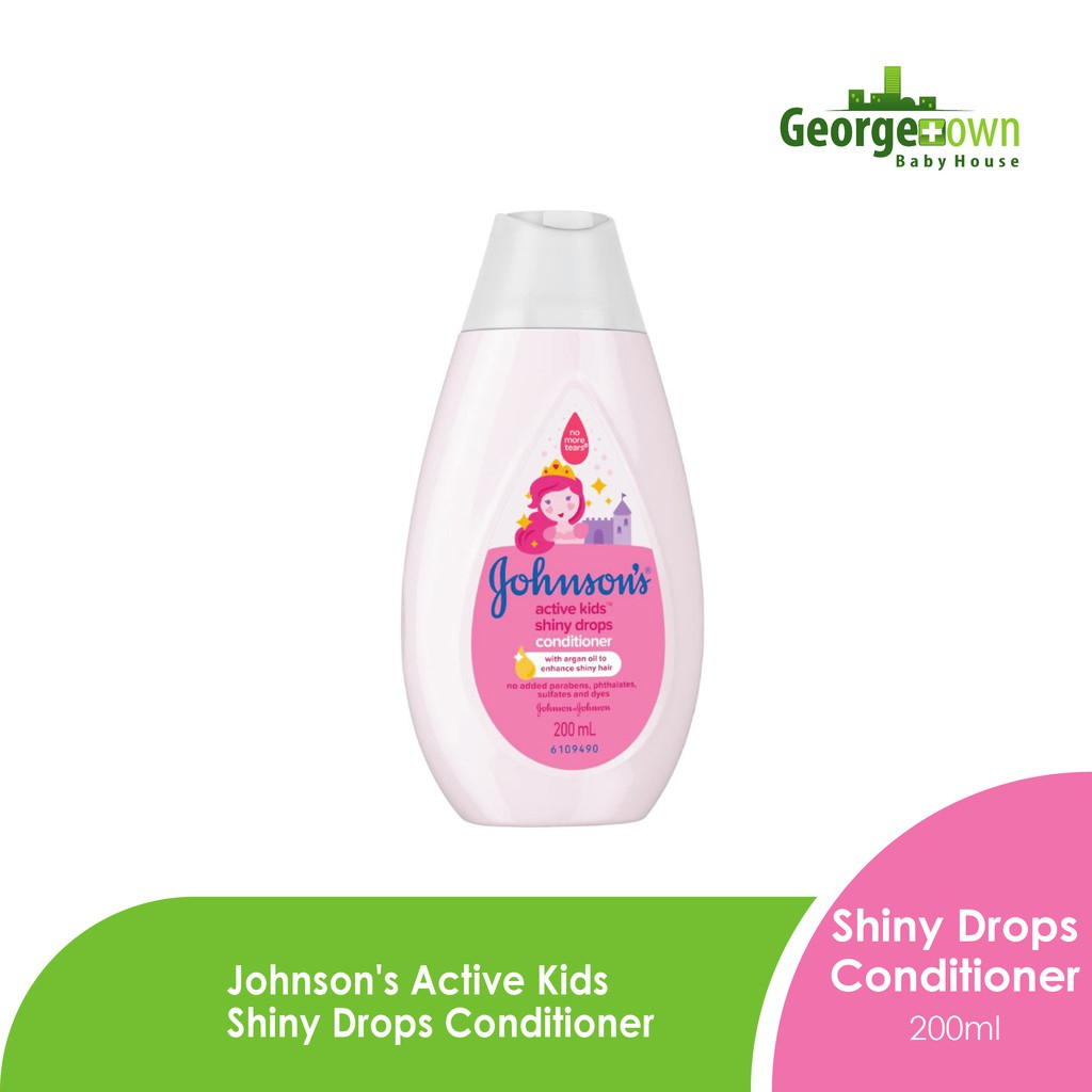Johnson's Active Kids Shiny Drops Conditioner 200ml (GTG) | Shopee Malaysia