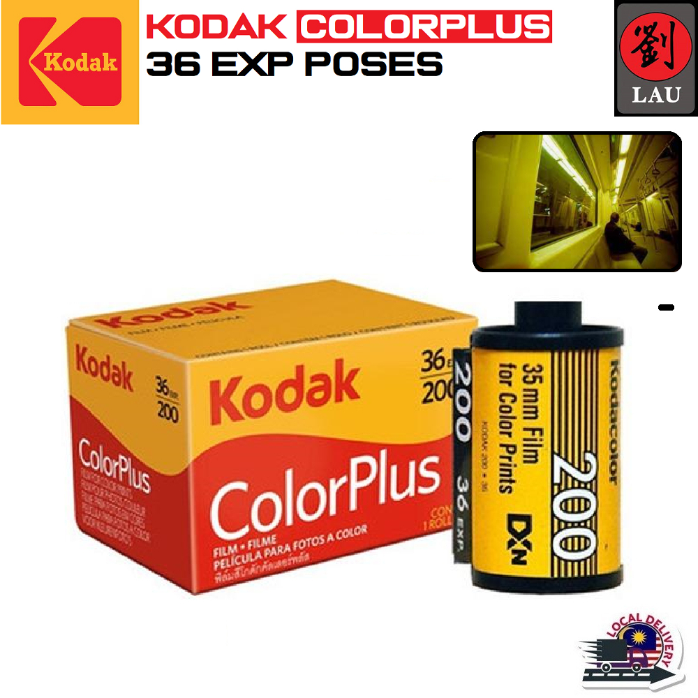 Kodak ColorPlus 200 Color Film - 36 Exposure (Ready Stock) | Shopee ...