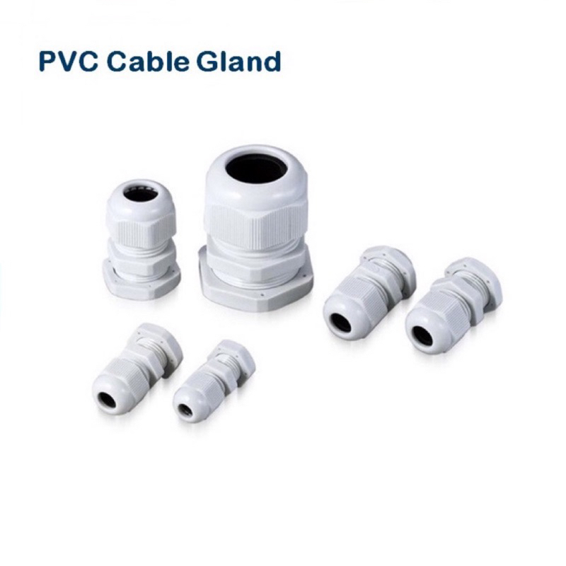 PVC Cable Gland PG 7 / PG 9 / PG 11 / PG 13.5 / PG 16 / PG 19 / PG 21 ...