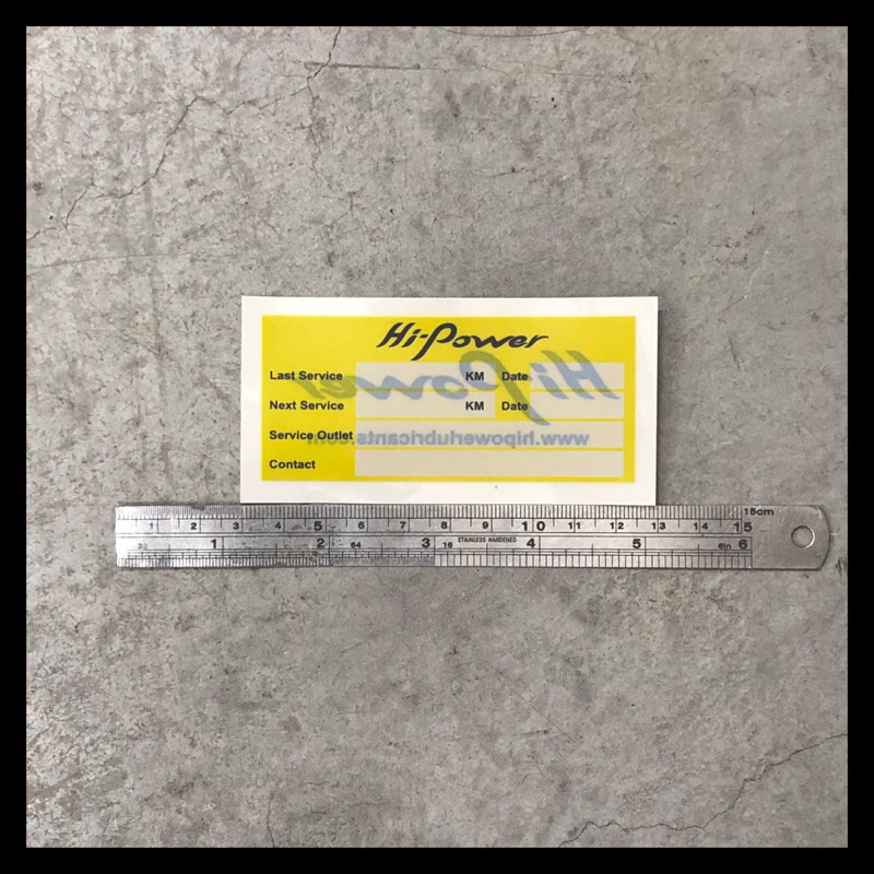 MILEAGE STICKER CASTROL PETRONAS URANIA SYNTIUM DUCKHAMS KIXX STOPOIL ...