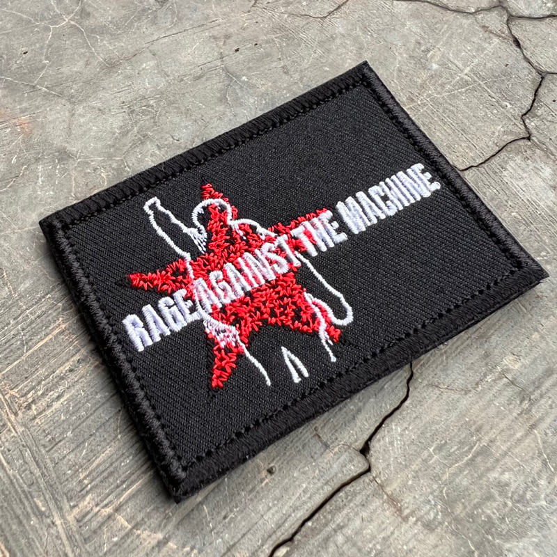 Patch Rage Against The Machine Embroidered (2) | Shopee Malaysia