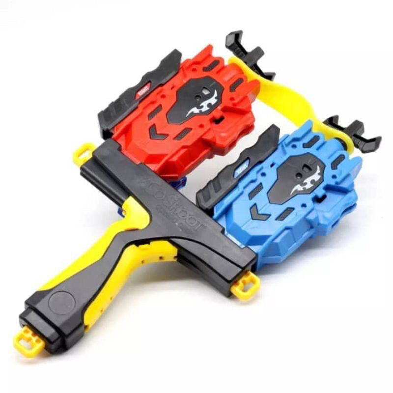 DLS BEYBLADE BURST DOUBLE STRING BEY LAUNCHER LR LEFT RIGHT SPIN ...