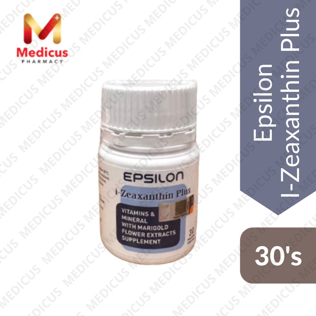 Epsilon i-Zeaxanthin Plus With Marigold Flower Extracts 30's (Exp: 04/ ...