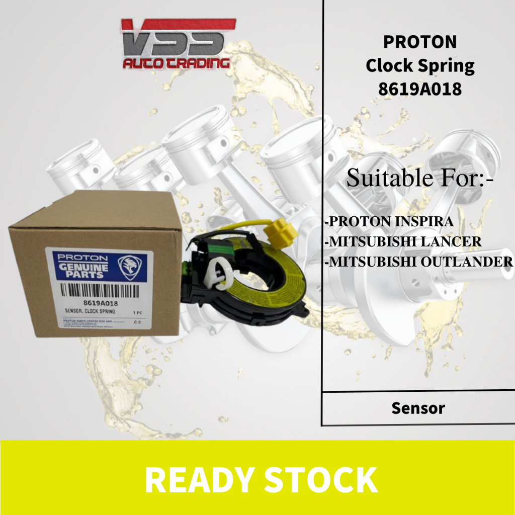 Proton Clock Spring Spiral Cable Triton L200 Pajero Sport Lancer ...