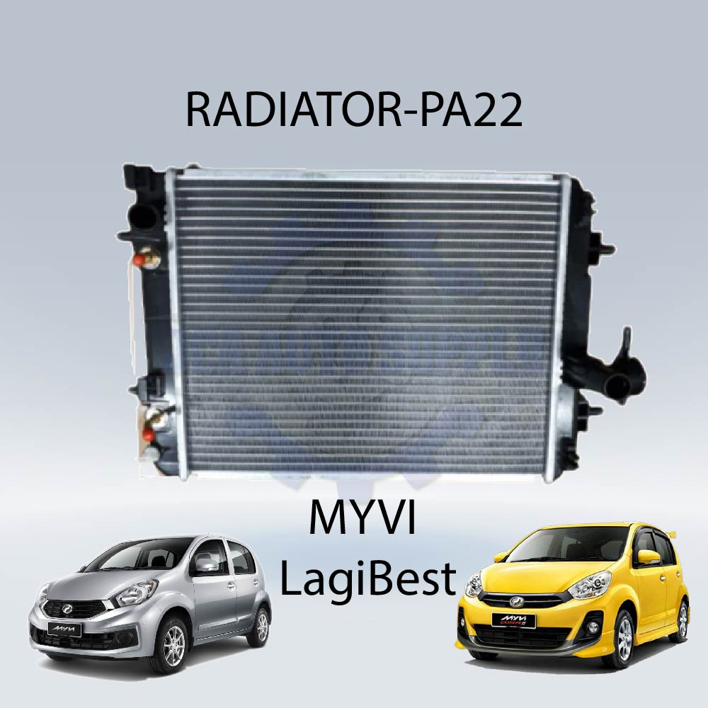 RADIATOR-PERODUA MYVI LAGIBEST-PA22-PREMIUM QUALITY | Shopee Malaysia