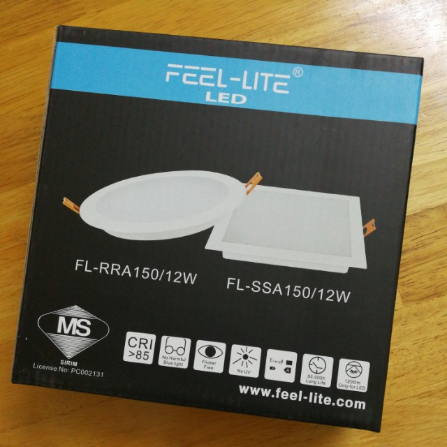 FEEL-LITE ( SQUARE ) LED DOWNLIGHT | Shopee Malaysia
