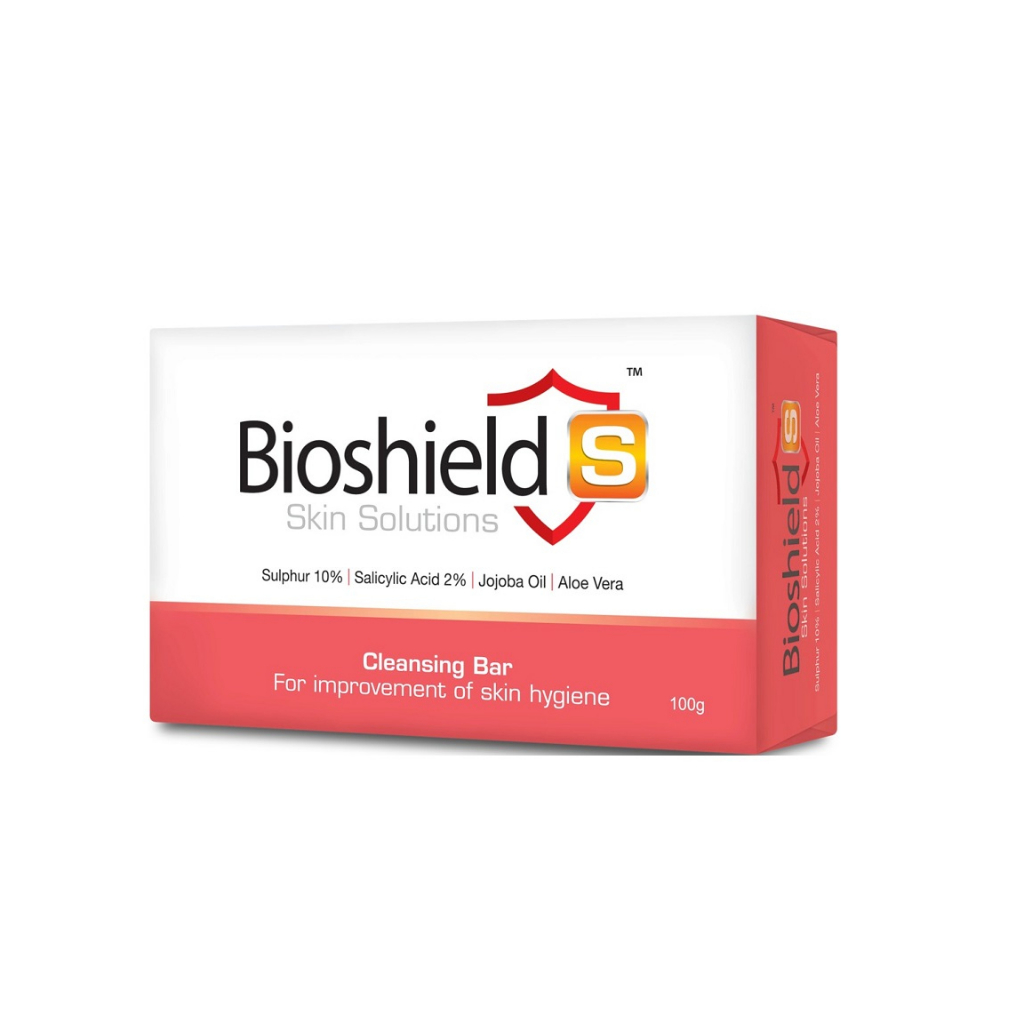 Bioshield S Soap Anti-Acne Cleansing Bar (100g) | Shopee Malaysia