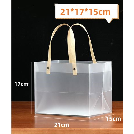 Frosted PP Gift Bag Goodies Bag | Shopee Malaysia