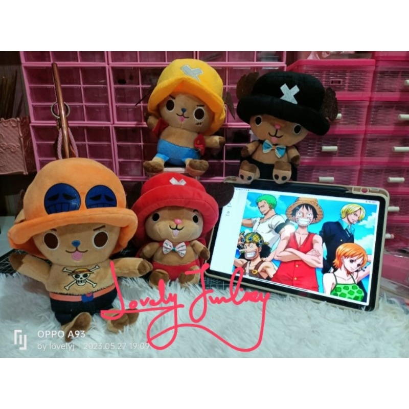 One Piece Tony Tony Chopper Plush Toy, Soft Toy Chopper Cute (ST0001 ...
