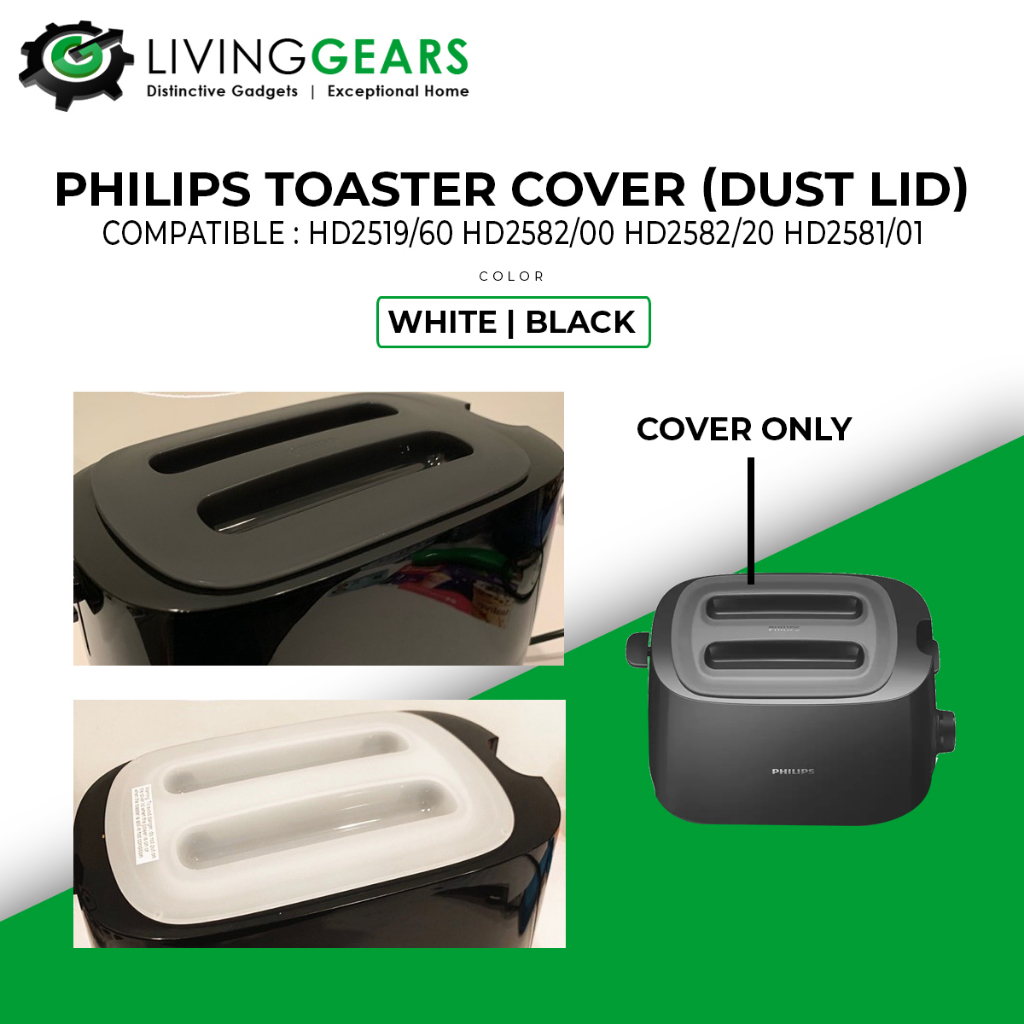 100% Original [ COVER ONLY!! ] Philips Toaster Lid Dust Cover HD2581 ...