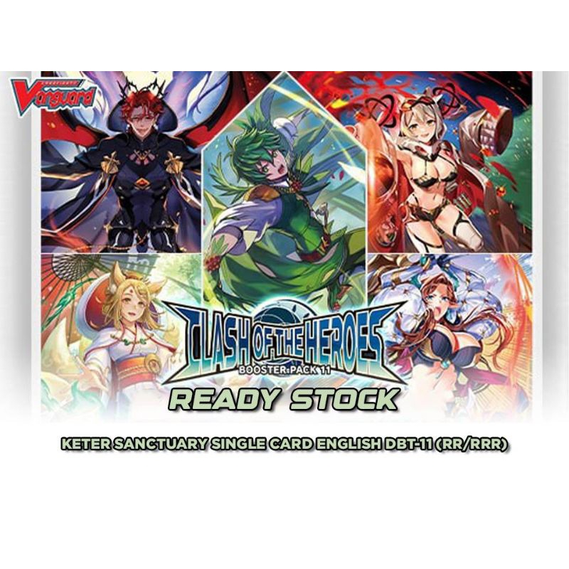 KETER SANCTUARY SINGLE CARD ENGLISH DBT-11 (RR/RRR) | Shopee Malaysia