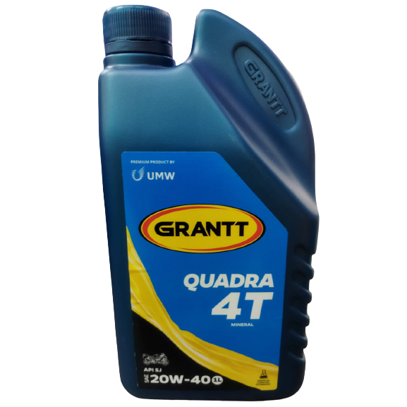 Corva Motor Grantt Quadra 4T40,10W-40,10W-50,15W-50,20W-40 1L ...