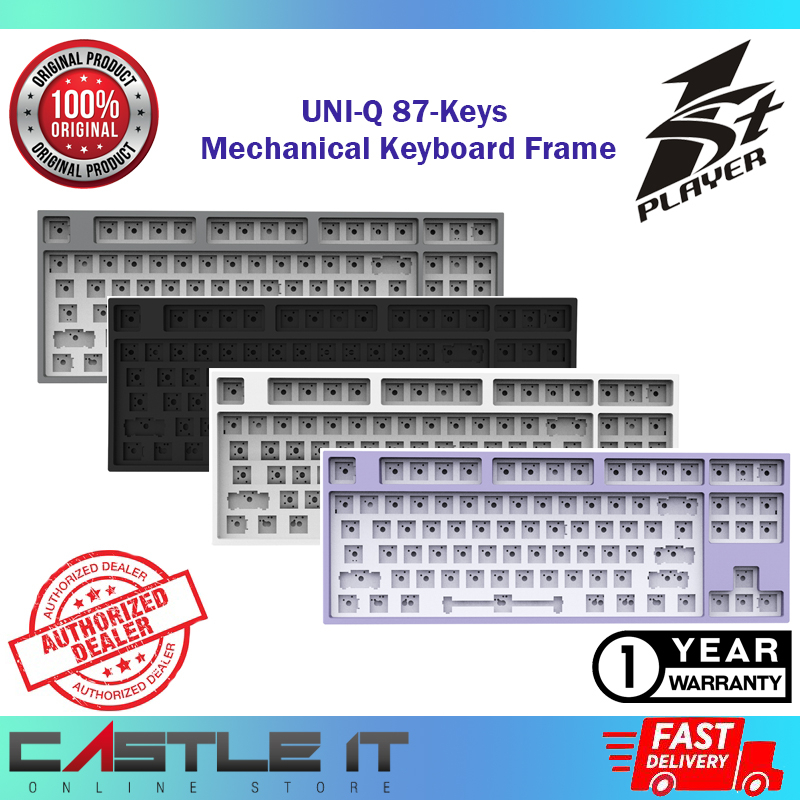 1st Player UNI-Q 87-Keys Mechanical Keyboard Frame UCB+Type-C Port ...