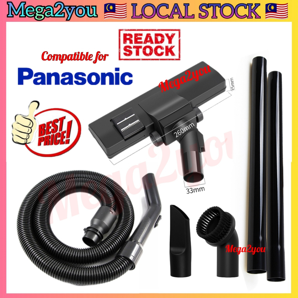 🇲🇾 Replacement for Panasonic Vacuum Cleaner Hose Extension Paip Tiub Tube Brush Head MC-CA291 МС ...