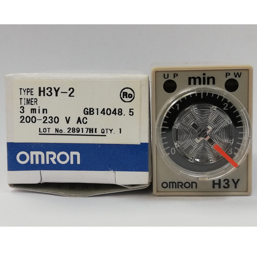 OMRON H3Y-2 AC200-230 3M OMI Timer | Shopee Malaysia