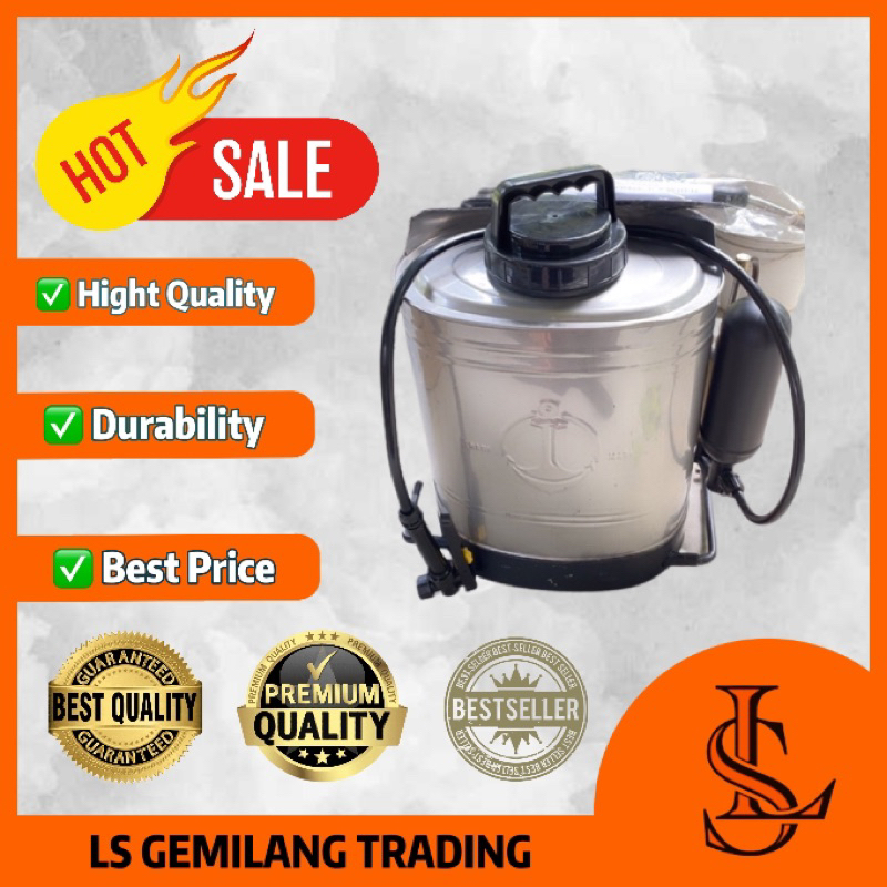 LS GEMILANG STAINLESS STEEL PAM PENYEMBUR GALAS Pump racun Manual ...