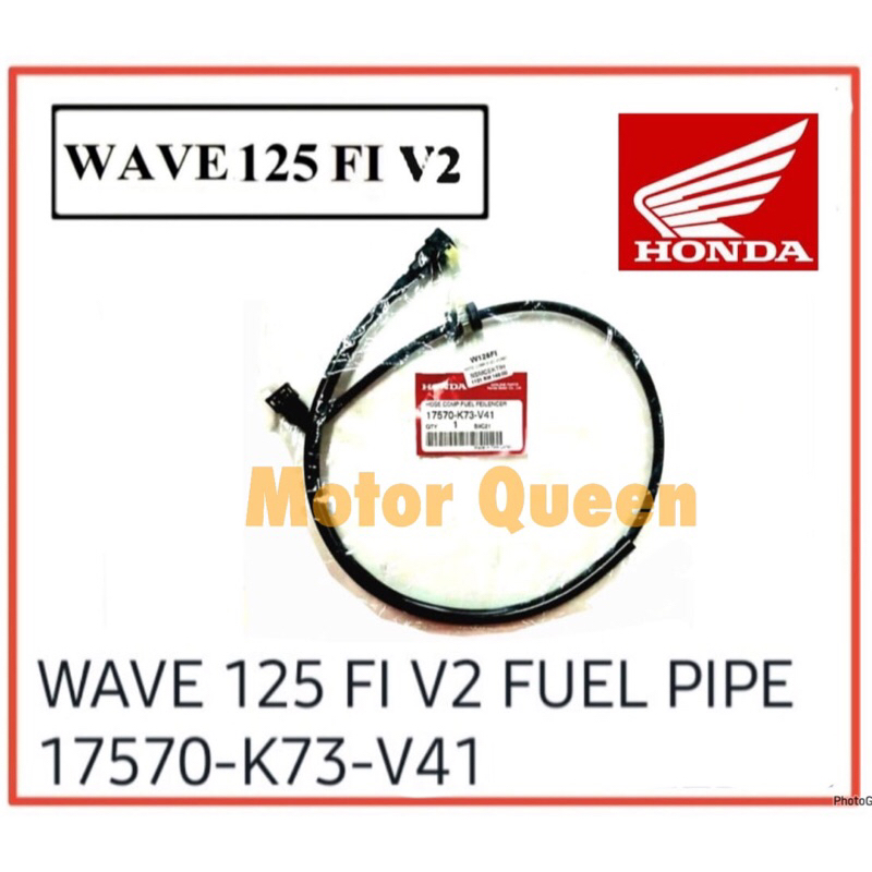 Fuel Pipe Honda Wave 125 Fi V2 100% Honda Original Paip Minyak Petrol ...