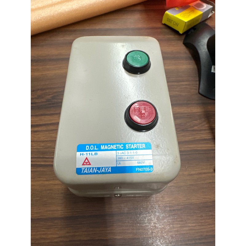 DOL magnetic Starter 2hp 415v 240v Taian jaya h11lb h16lb | Shopee Malaysia