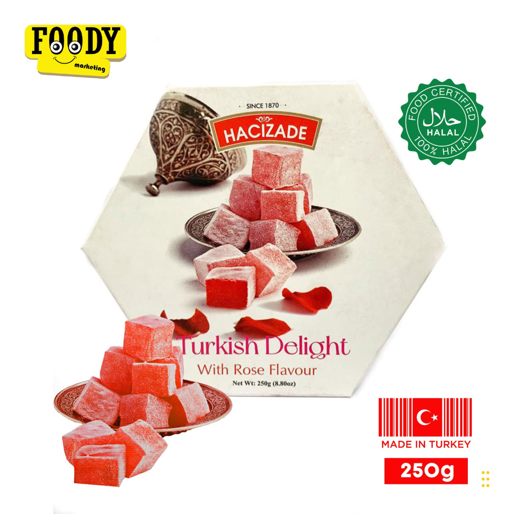 Turkish Delights Lokum Sedap Manisan Dari Turki | Turkish Sweet - 250g ...