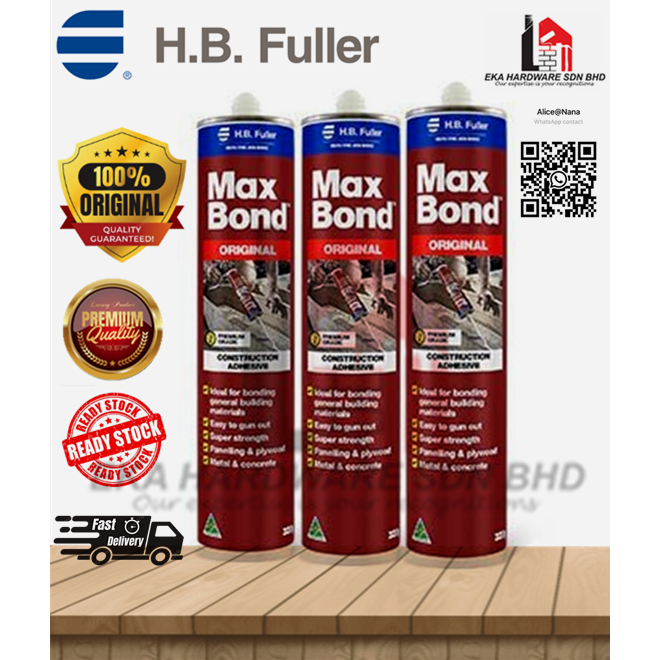 Max Bond Original Construction Adhesive (H.B.Fuller) | Shopee Malaysia