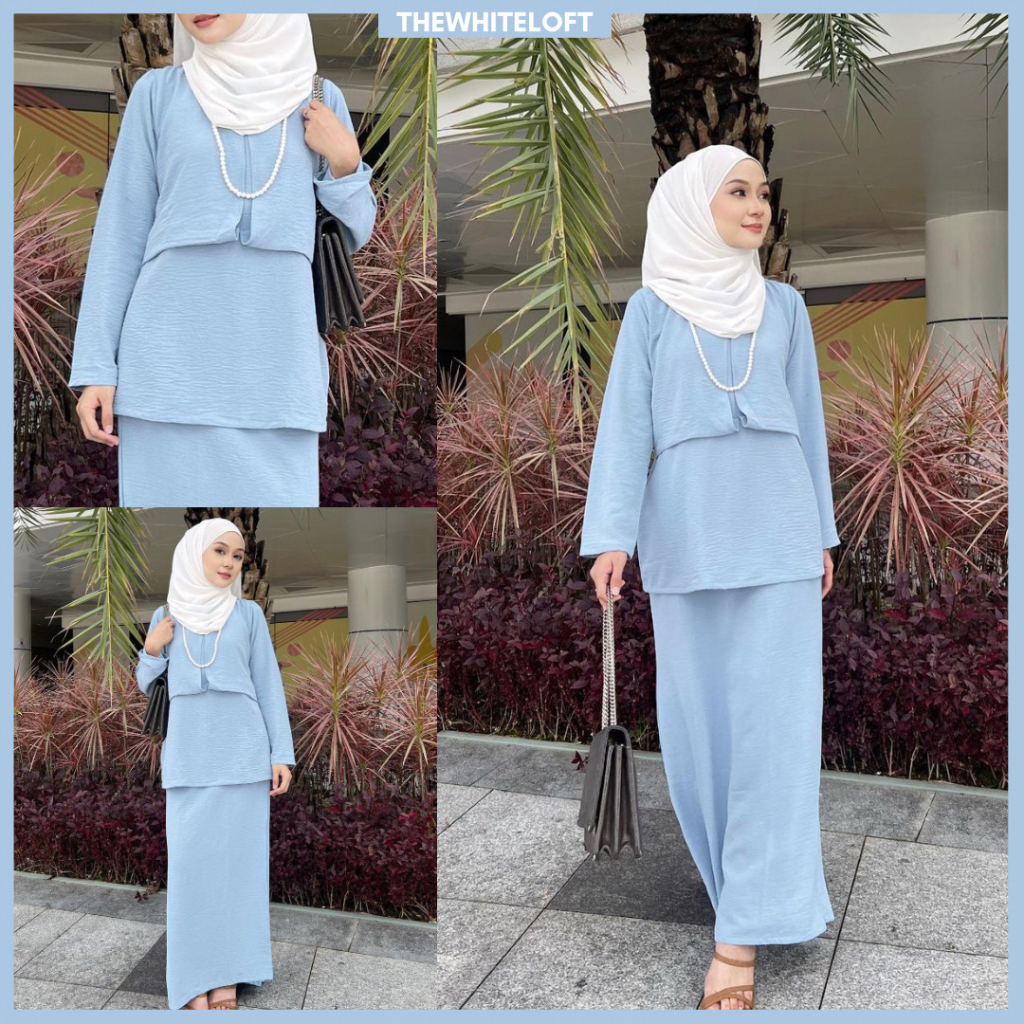 Readystock Tasneem Kurung Haurabelle Baju Raya Moden Baju Kurung ...