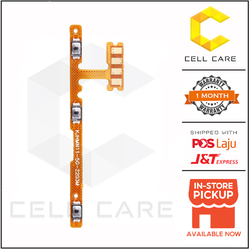 CellCare Power On Off Ribbon Flex Cable For POCO M4 PRO 5G/REDMI NOTE ...