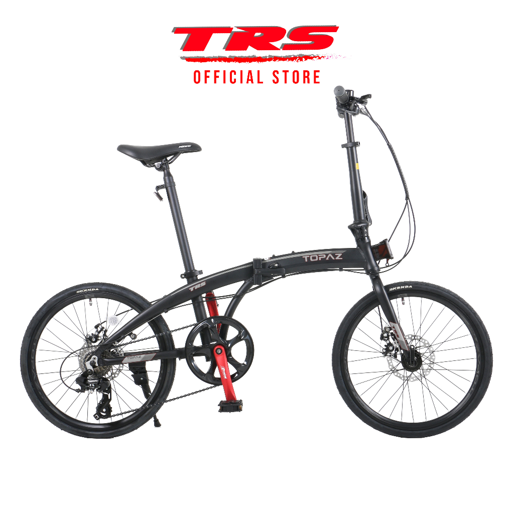 TRS Topaz Aluminum Folding Bike - Shimano 1x8 Speed (20") | Shopee Malaysia