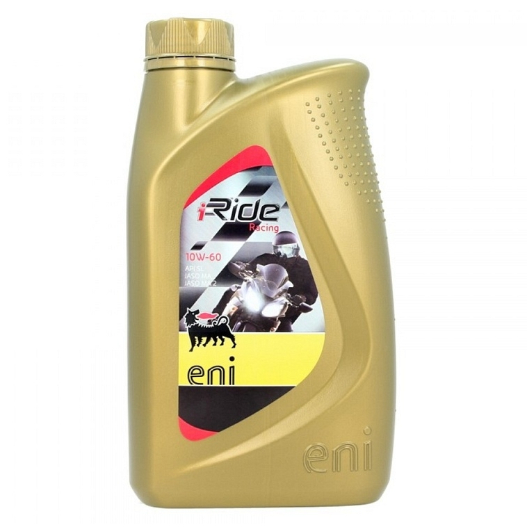 10W60 ENI LUBRICANT ENI I-RIDE RACING FULLY SYNTHETIC MOTORCYCLE ENGINE ...
