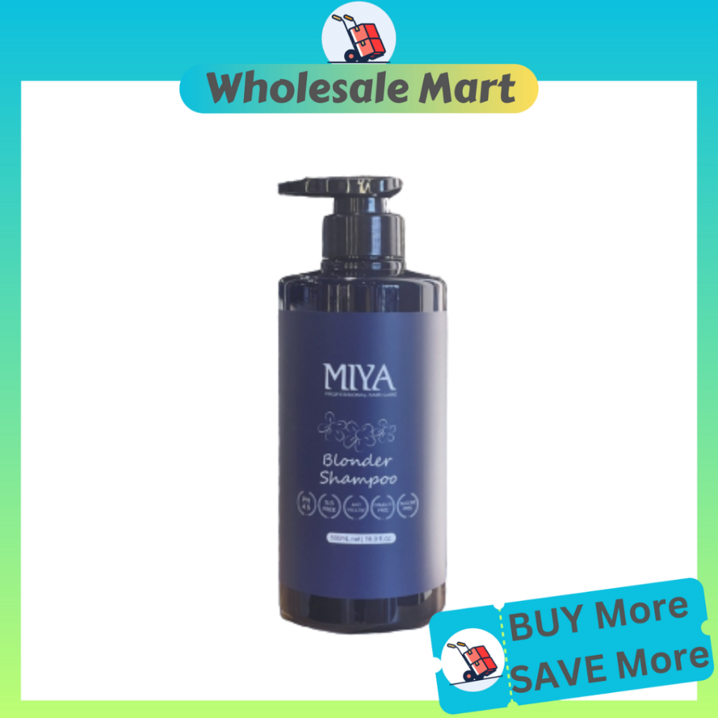 MIYA PROFESSIONAL BLONDER SHAMPOO ANTI YELLOWISH 500ML | Shopee Malaysia