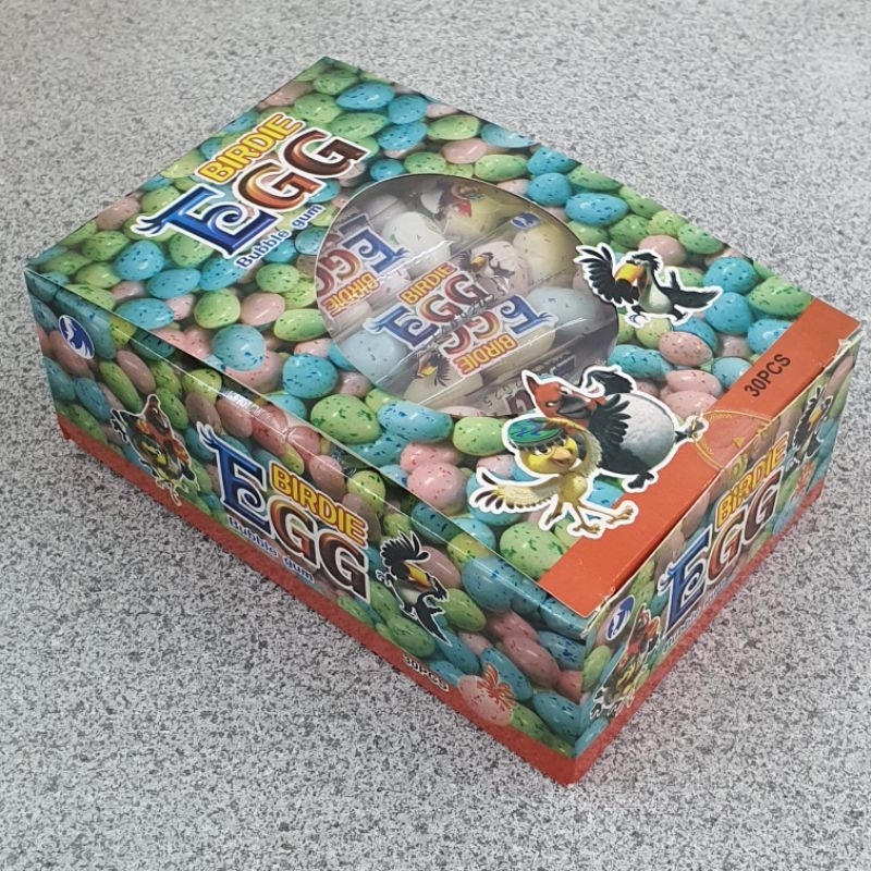 (20g x 30's) Sea Horse Brand Birdie Egg Bubble Gum Gula-Gula Getah ...