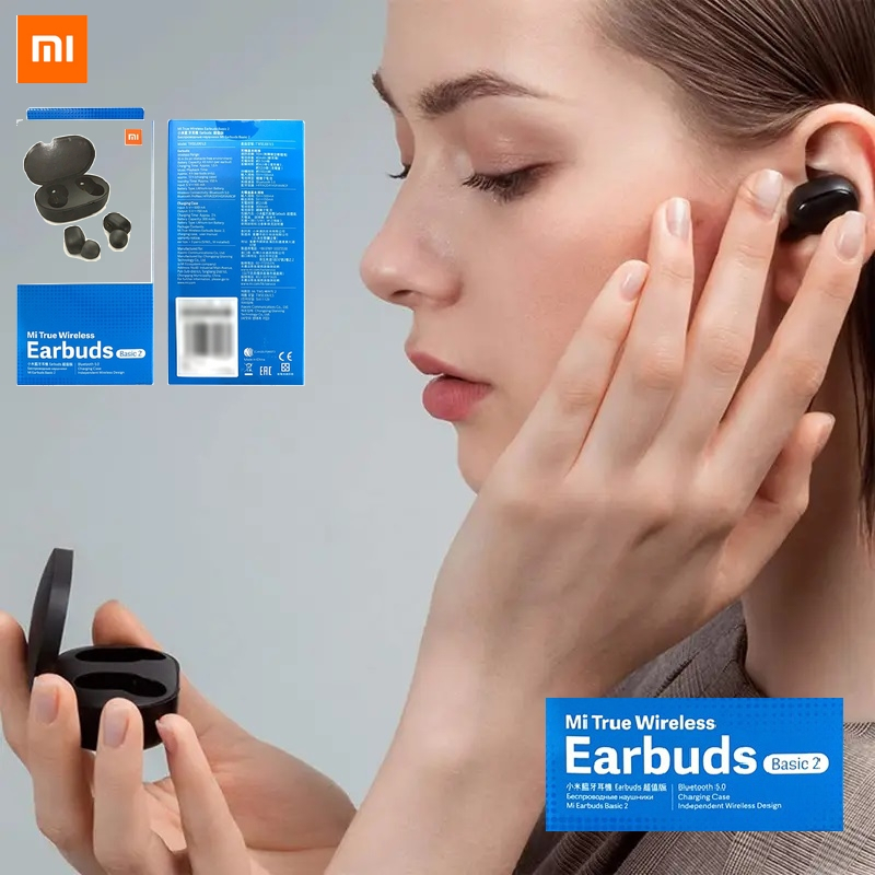 ORIGINAL Xiaomi Mi True Wireless Earbuds Basic 2 Earphone Ready Stock ...