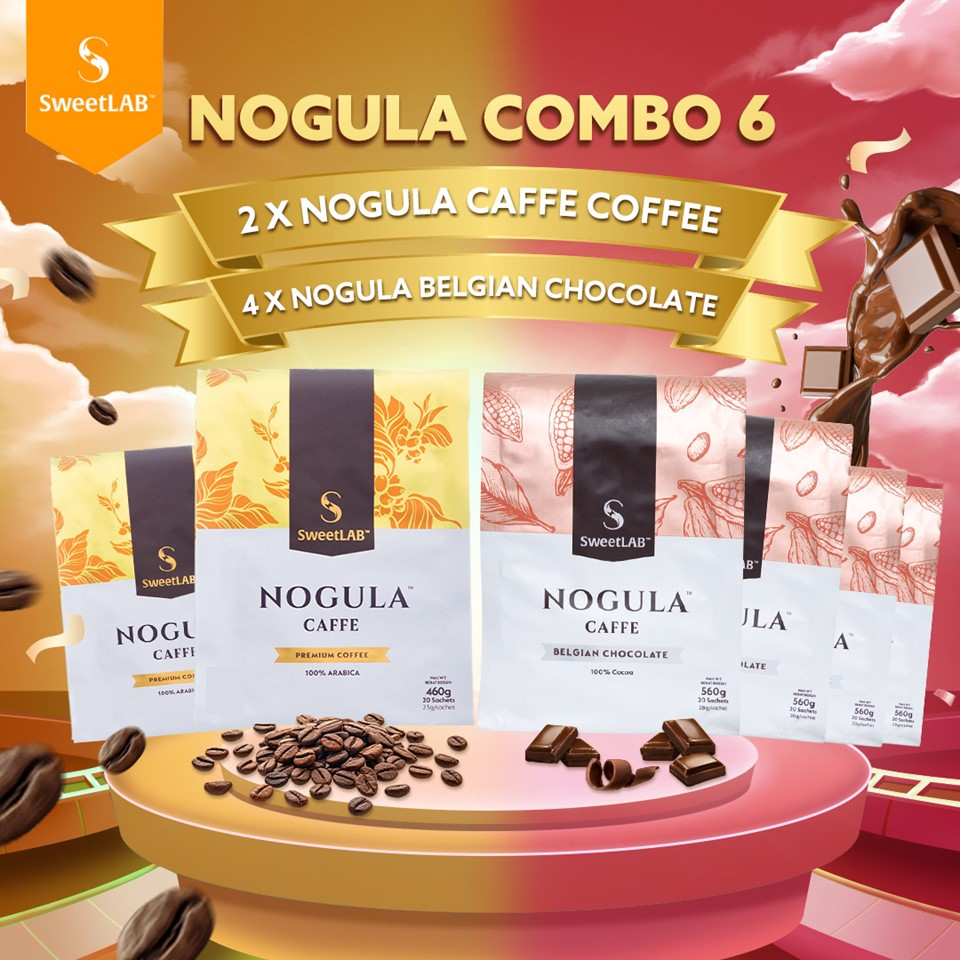 [Nogula Combo] SweetLAB NOGULA CAFFE 100% Arabica 3 in 1 Instant Coffee ...