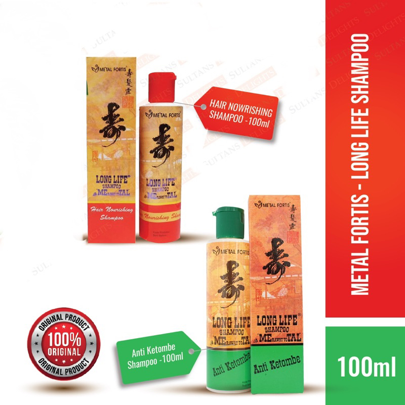 METAL FORTIS | LONG LIFE SHAMPOO MERAWAT TOTAL [ Netto : 100 ml ...