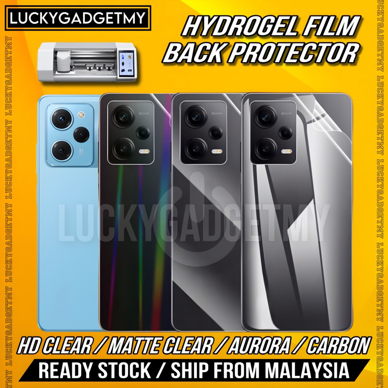 Poco F5 Pro F5 F4 GT F4 F3 GT F2 Pro F1 Hydrogel Back Protector Hd ...