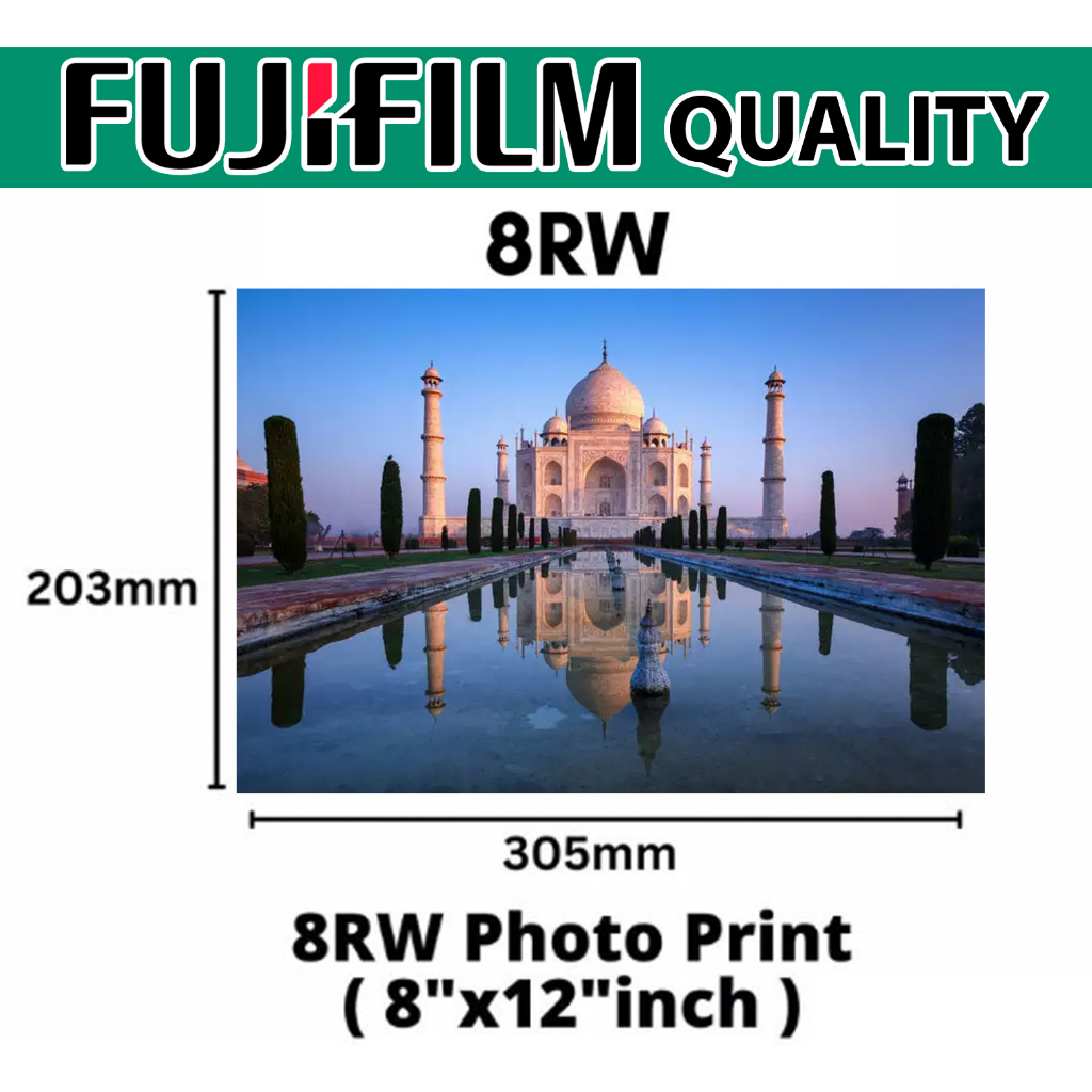 8R Photo Print Express 1pc (Fujifilm Photo Paper),CUCI GAMBAR 8R (8x12 ...