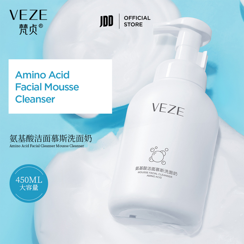 [CLEARANCE] VEZE Facial Cleanser Amino Acid Mousse Face Wash 洗面奶 洗面乳 ...