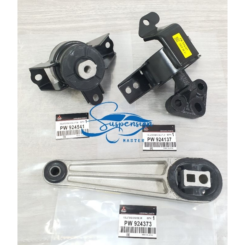 3 IN 1 SET - ENGINE MOUNTING - PROTON SAGA P2-13A 1.3 L VVT S4PE DOHC ...