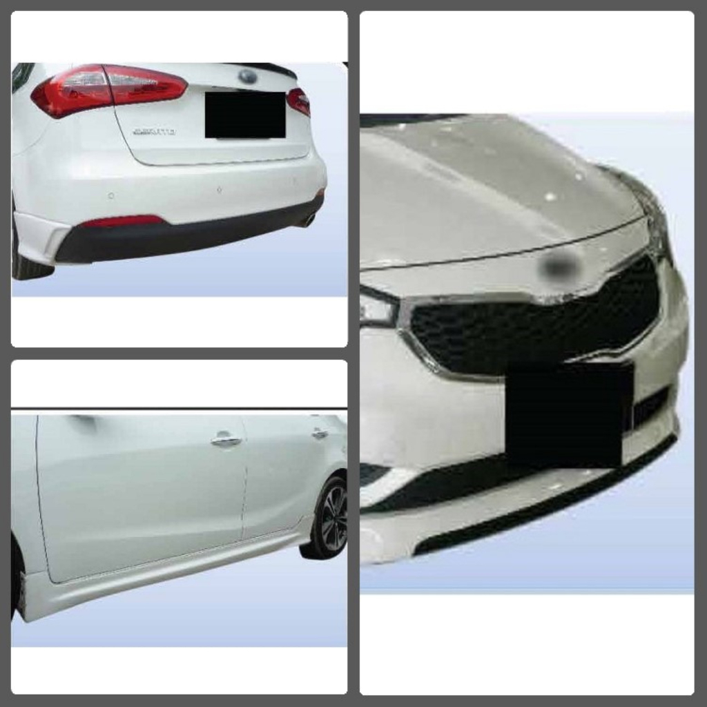 KIA Cerato Skirting Body Kit ABS Ready Stock | Shopee Malaysia