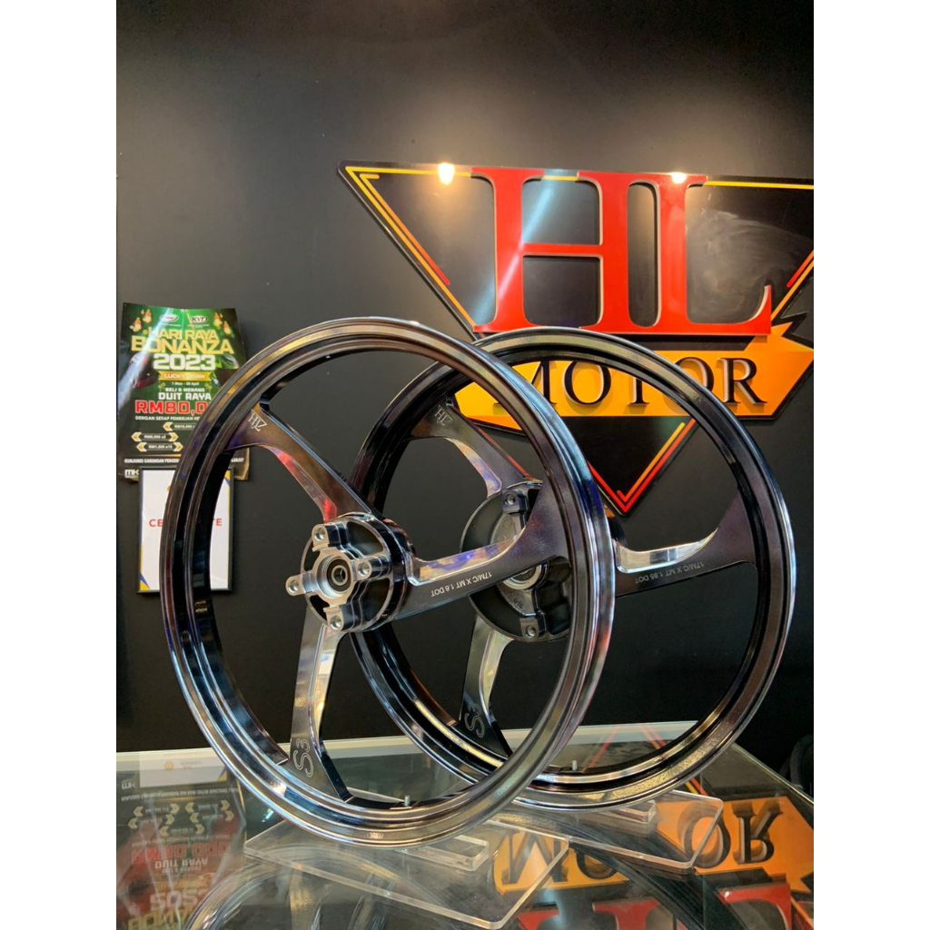 HL S3 SPORT RIM Y15 Y15ZR Y125ZR LC V8 YSUKU RIM CHROME SPORT RIM LC150 ...