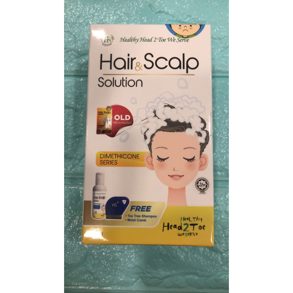 Hs Hair And Scalp Solution 50ml Shopee Malaysia