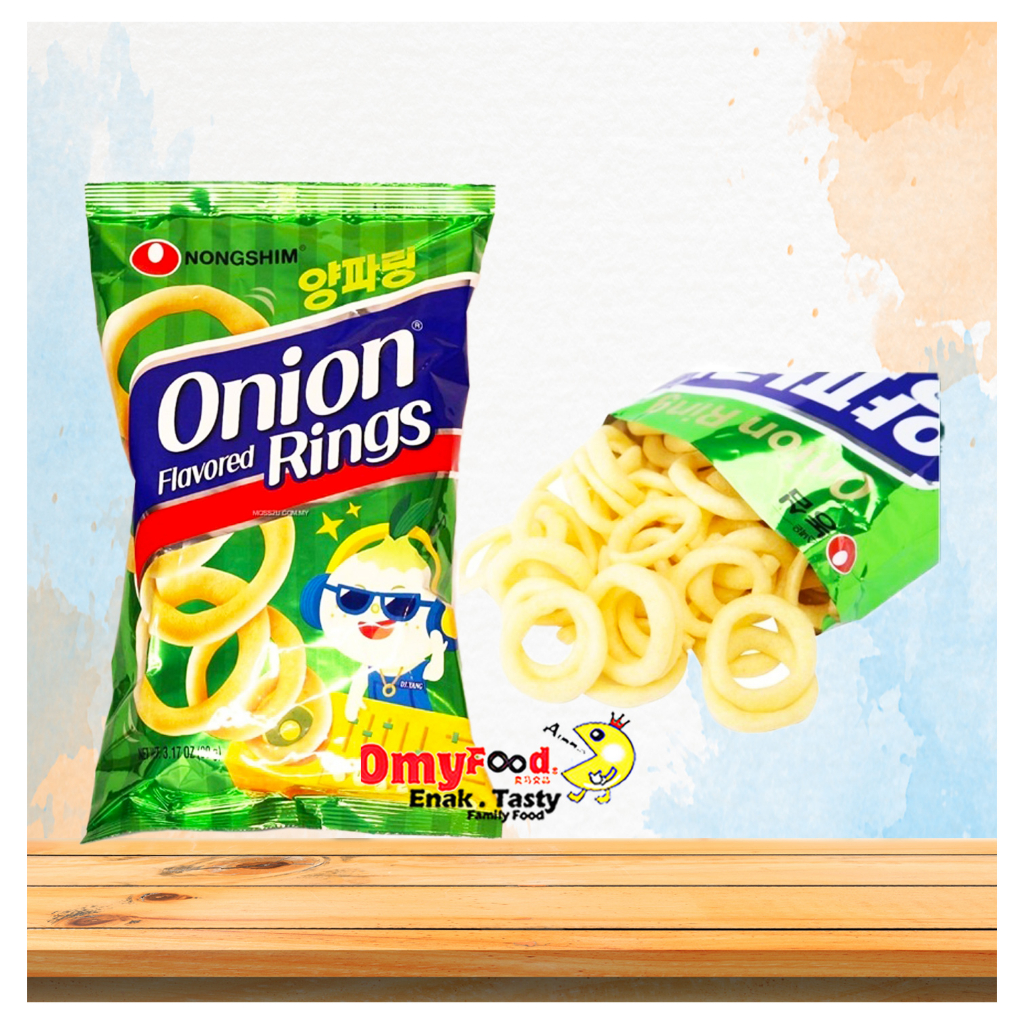 90g Nongshim Onion Flavoured Rings [OmyFood] | Shopee Malaysia