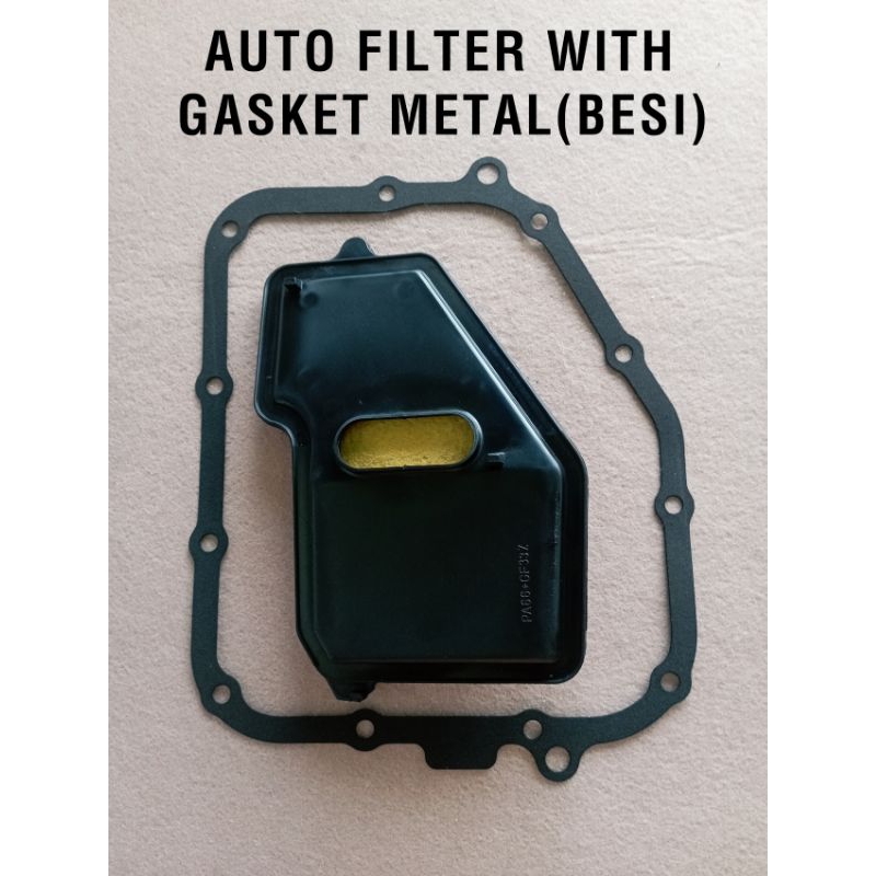 ATF AUTO FILTER WITH GASKET METAL PERODUA MYVI 1.3, ALZA OLD MODEL ...