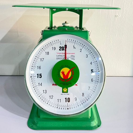 NHON HOA 8NHS202F Double Dial Mechanical Spring scale 20kg / Penimbang ...