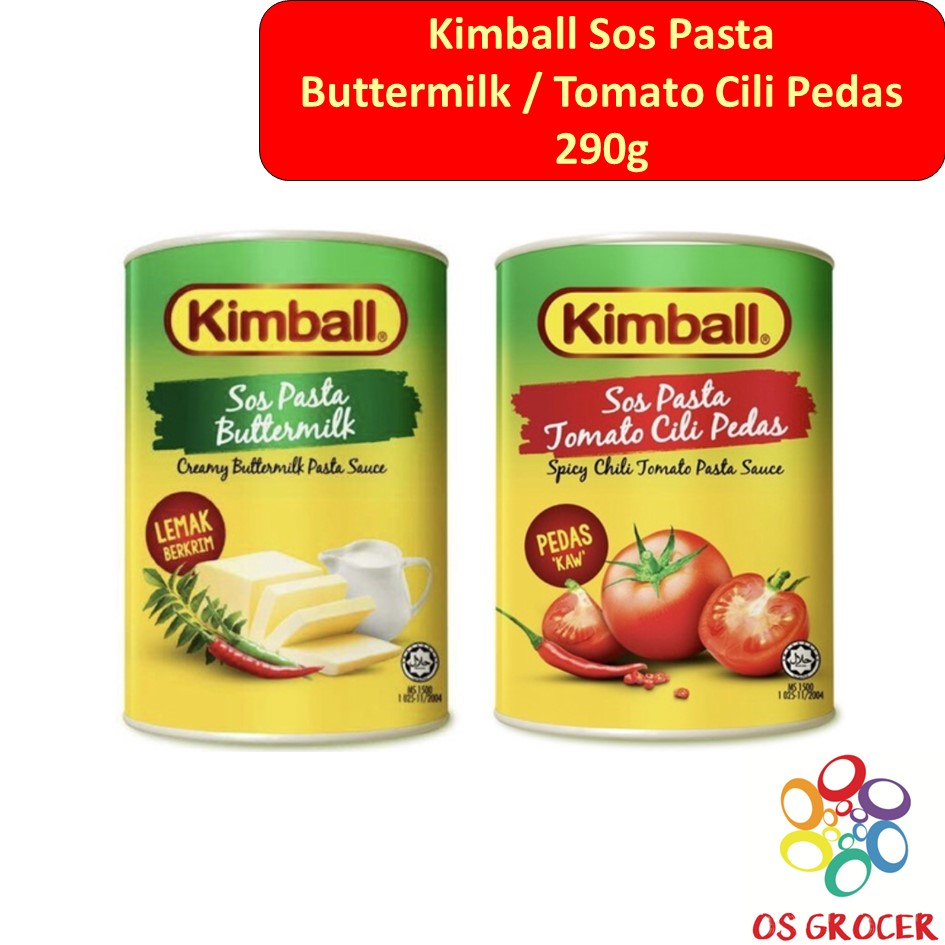 Kimball Sos Pasta Buttermilk / Tomato Cili Pedas 290g | Shopee Malaysia