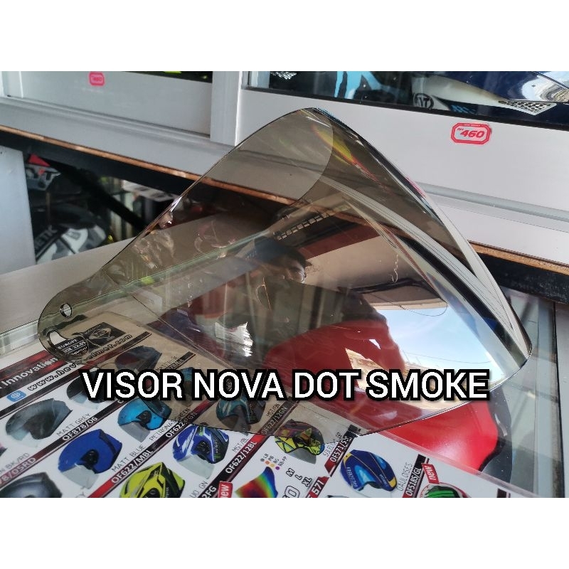 VISOR ARC NOVA DOT SMOKE | Shopee Malaysia