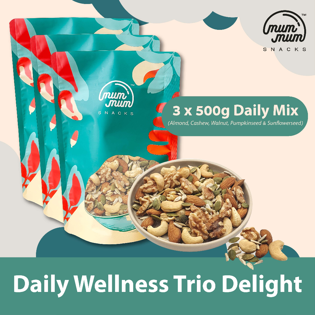 Daily Wellness Trio Delight [500g each] - Daily Mix | Shopee Malaysia